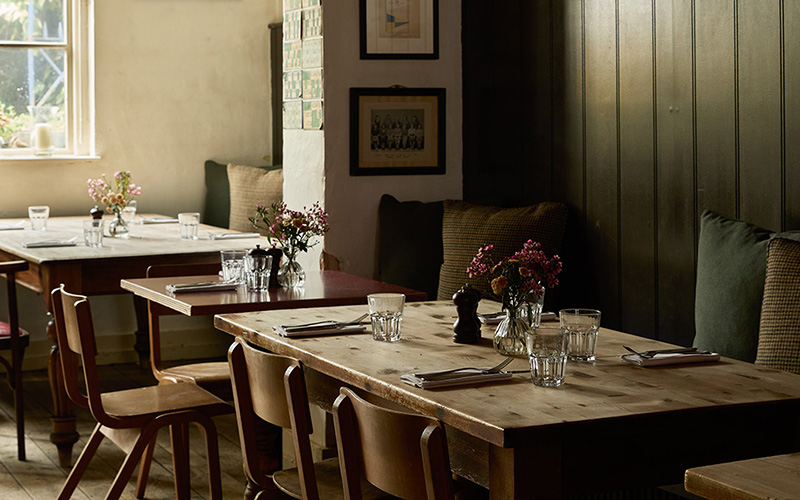 Book a table - The Carpenters Arms